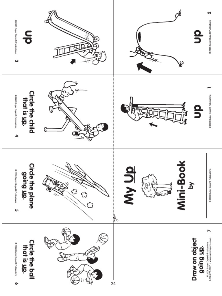 Basic Concept Mini Book_ Up,Down | PDF