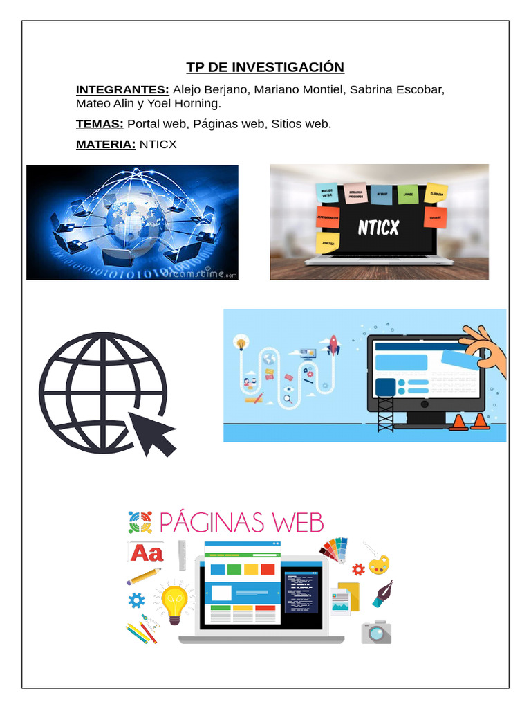 NTICX | PDF | Red mundial | Internet y web