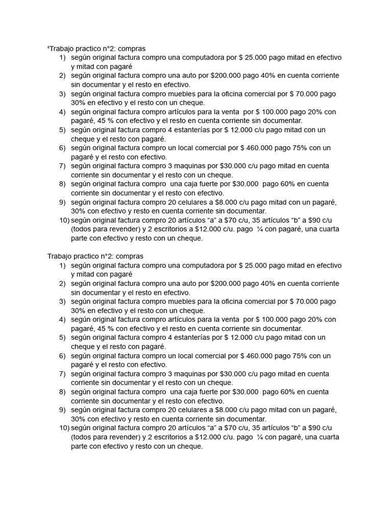 Tpn°2 Compras | PDF