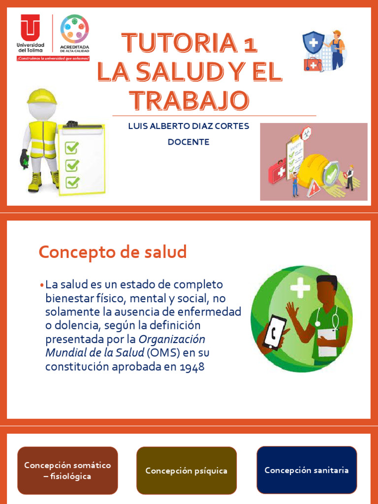 Salud y Trabajo: Claves para el Bienestar | PDF | Seguridad y salud ...