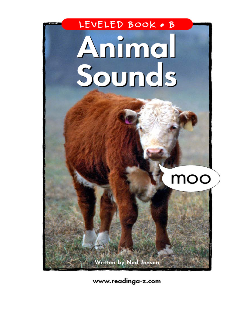 03 - Animal Sounds - Password - Removed | PDF | Zoology