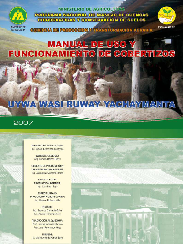 Manual de Uso de Cobertizos | PDF