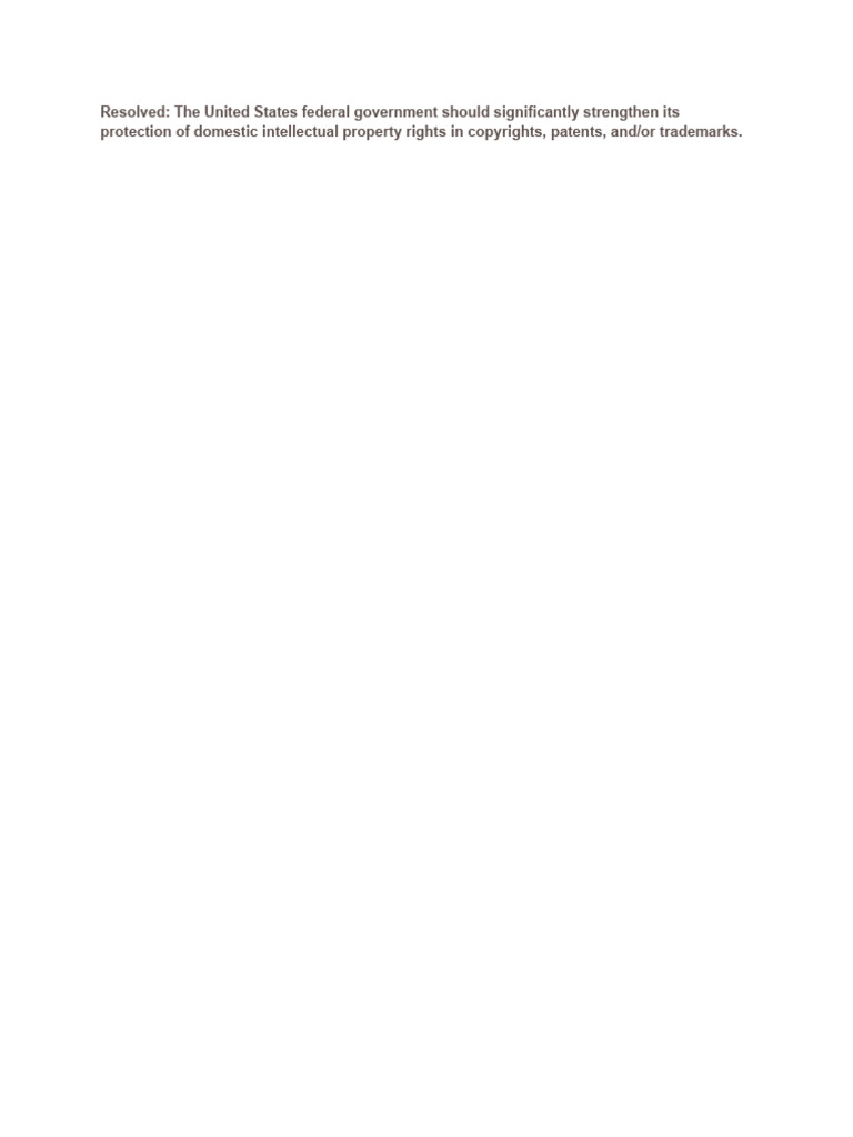 Random Affirmative Debate Argument | PDF | Intelligence (AI ...