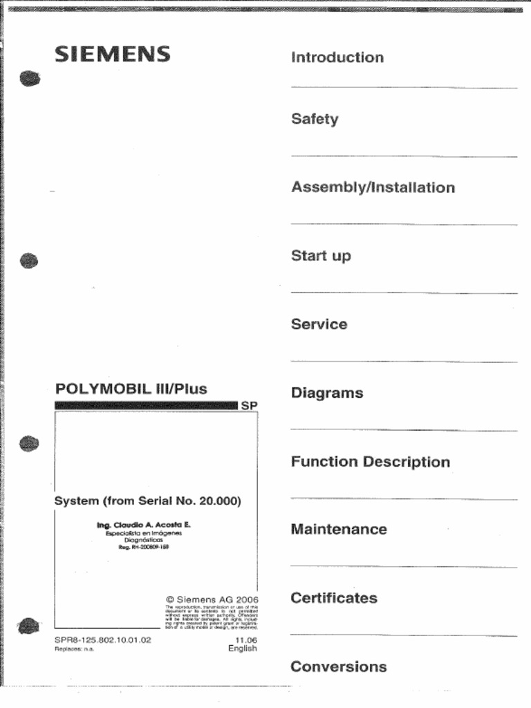 Manual Polymobil Plus | PDF