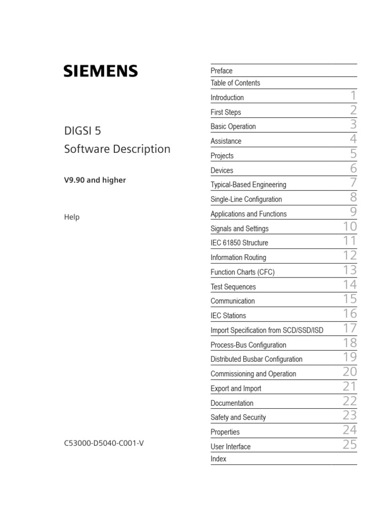 DIGSI5 Onlinehelp enUS | PDF | Computing | Software