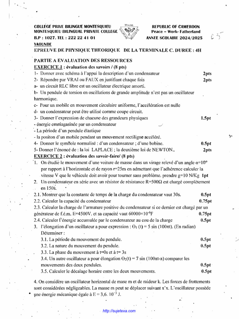 No7 14 Mars 2025 Sujetexa - Com | PDF