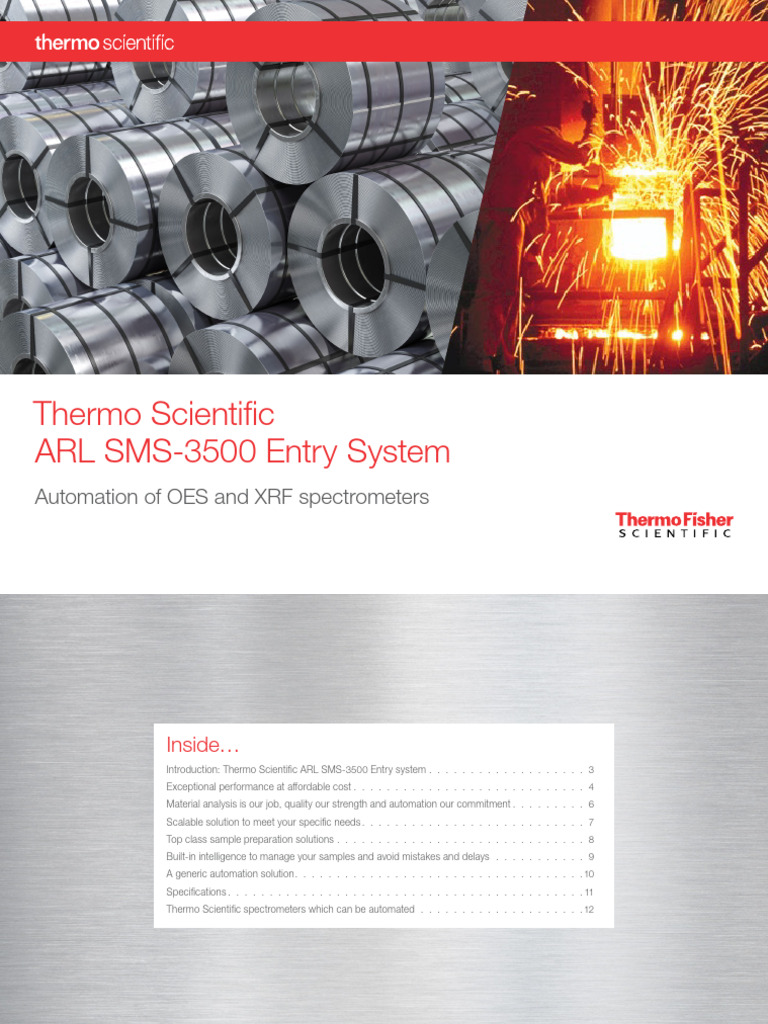 AU BR41402 ARL SMS 3500 Entry Automation System 0521 | PDF | Automation ...