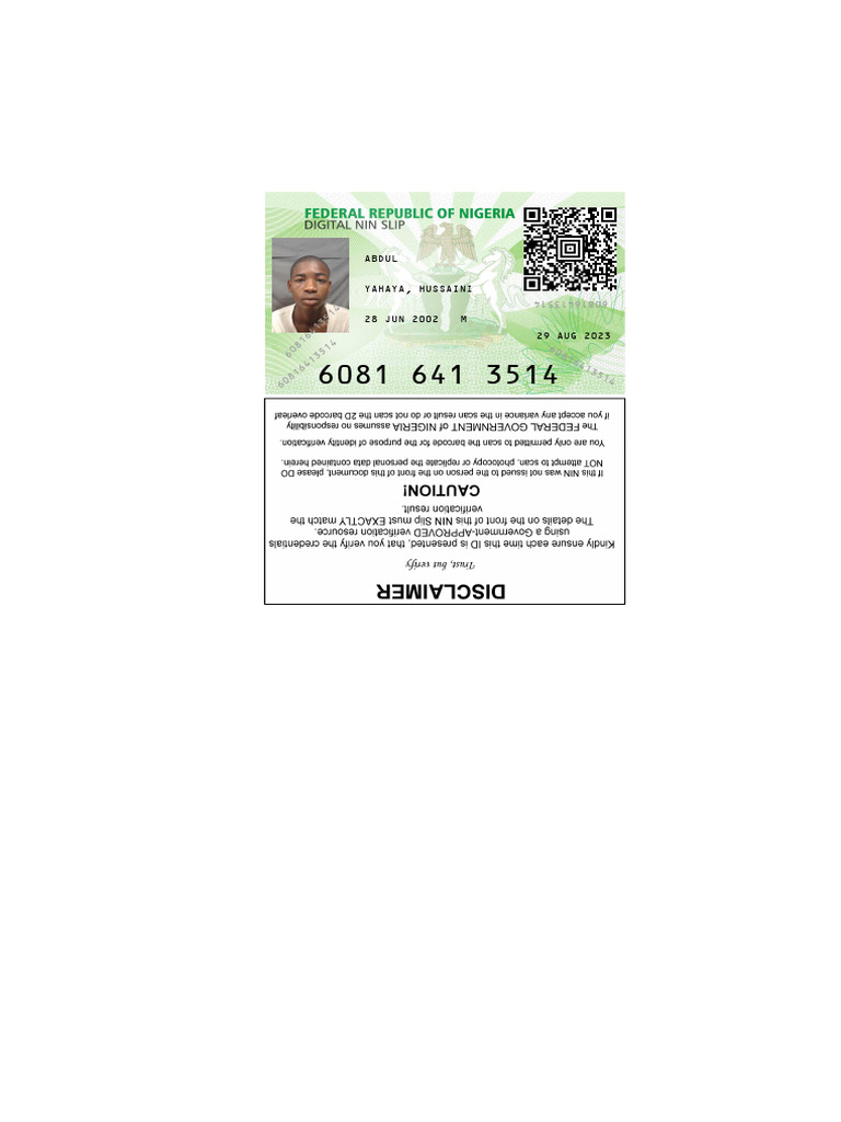 Premium Nin Slip | PDF