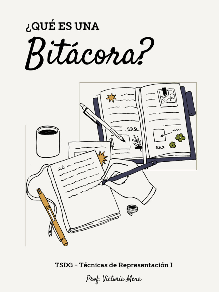 ¿qué es una bitacora | PDF
