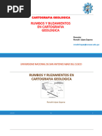 Simbologia Mapas Geologicos | PDF | Falla (geología) | Geología estructural