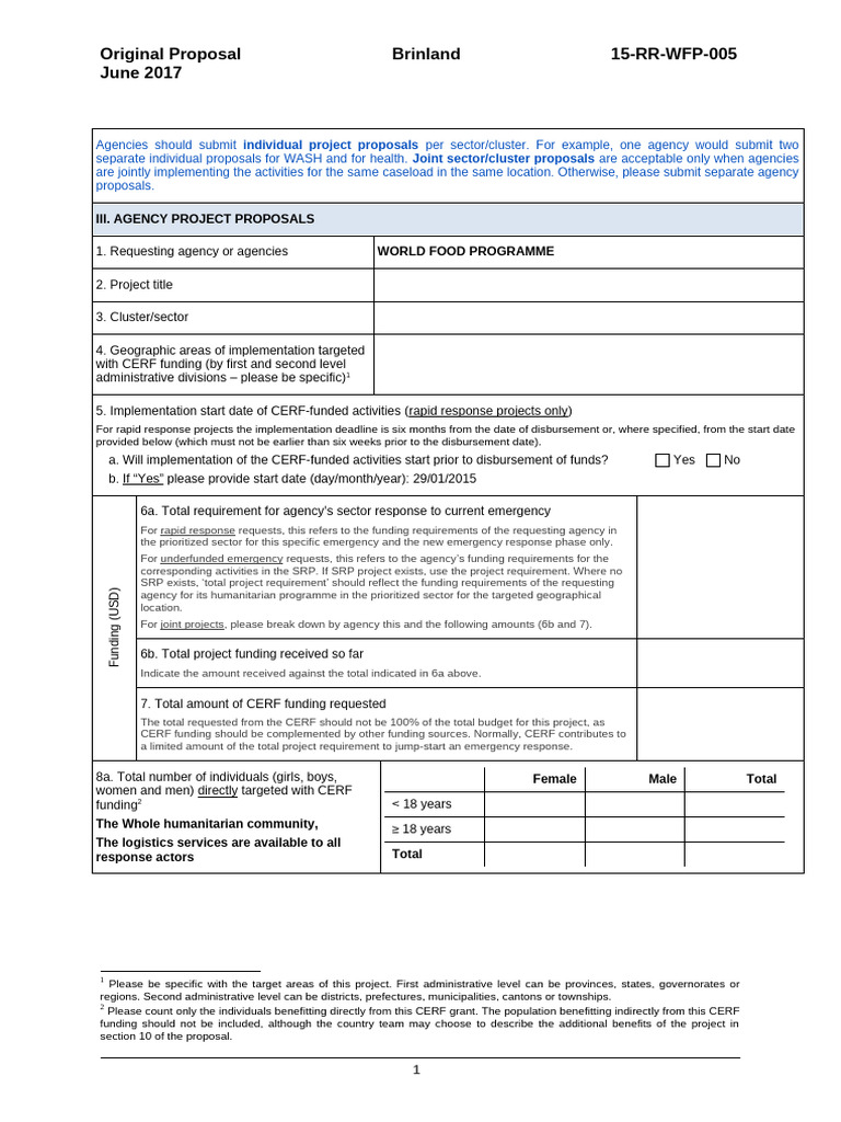 02 1600e CERF (4) Application Form (Individual) | PDF | Central ...