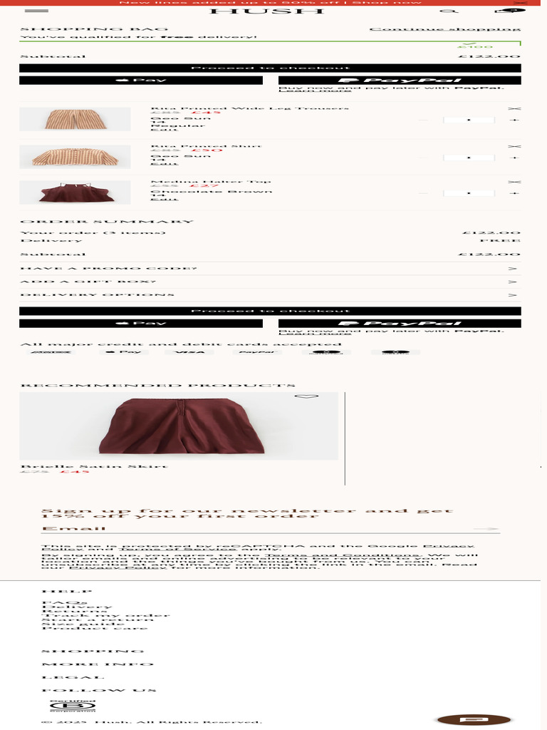 Hush Womenswear & Fashion Accessories 2023 Hush | PDF | Fashion | Clothing