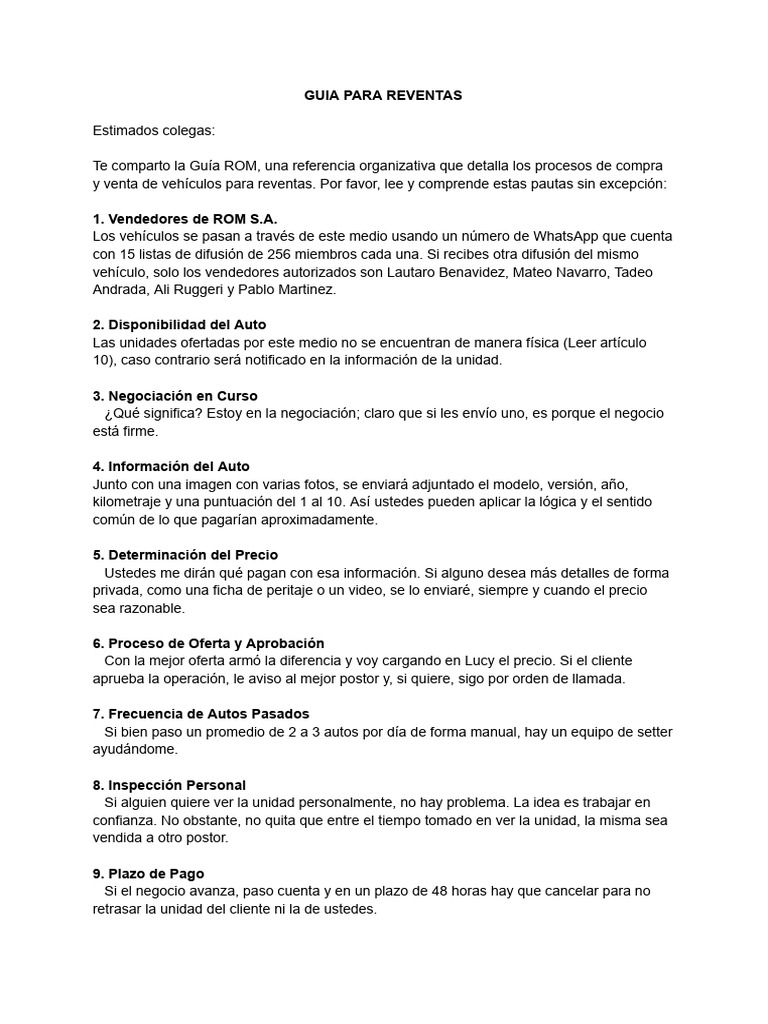 Guia para Reventas | PDF