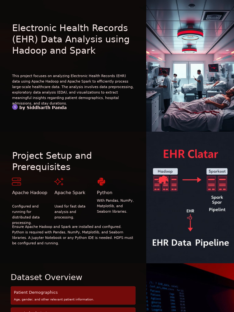Electronic Health Records EHR Data Analysis Using Hadoop and Spark | PDF | Apache Spark | Apache ...