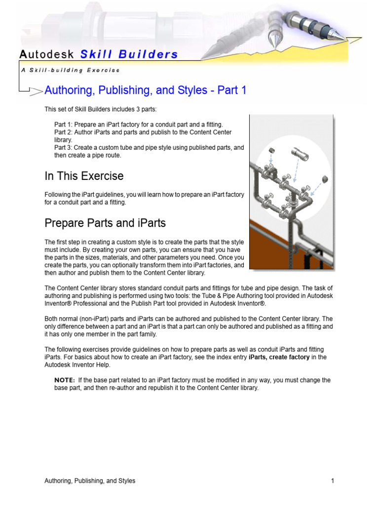 Skill Builder-Tp Publish Iparts R10 Part1 | PDF | Pipe (Fluid Conveyance) | Computing
