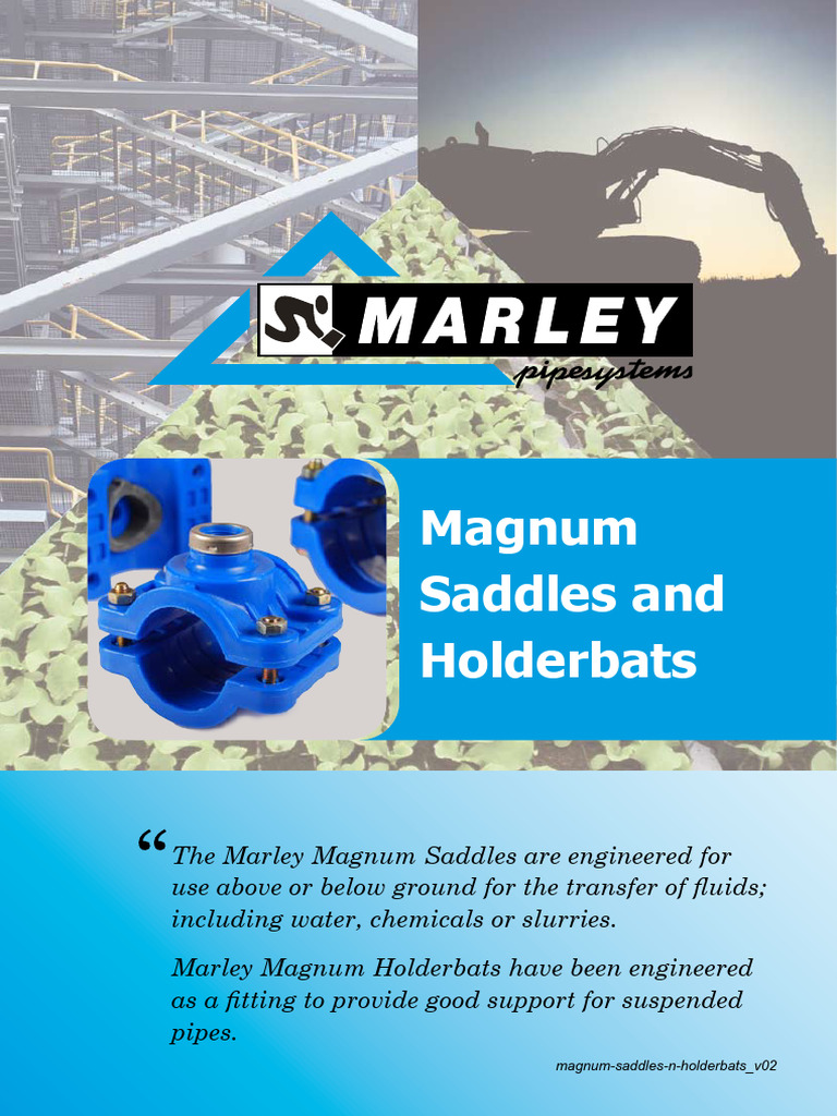 Magnum Saddles N Holderbats Brochure | PDF | Pipe (Fluid Conveyance ...