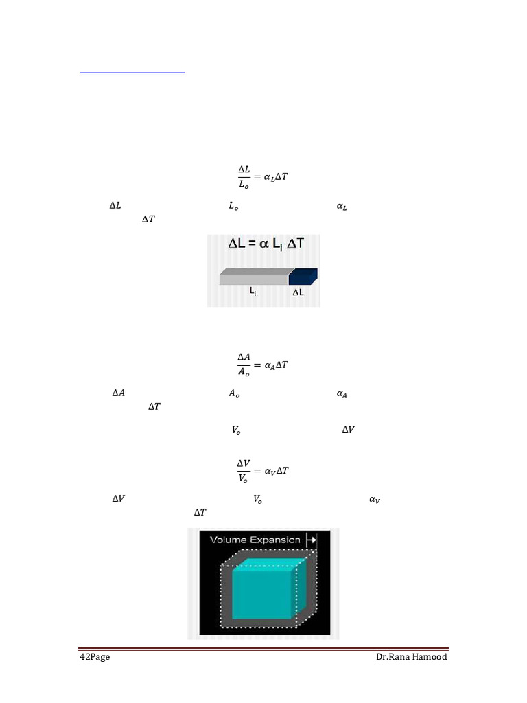 Understanding Thermal Expansion and Heat | PDF | Thermal Expansion | Heat