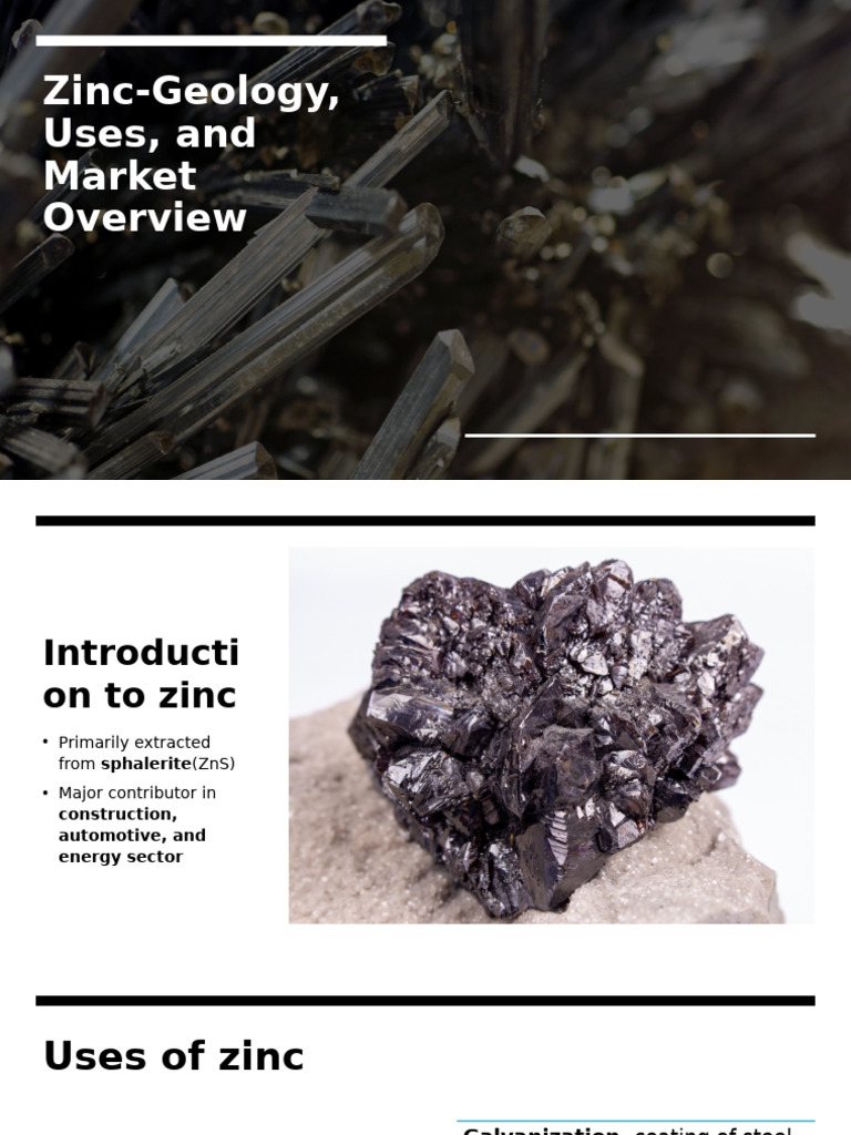 Zinc Presentation | PDF