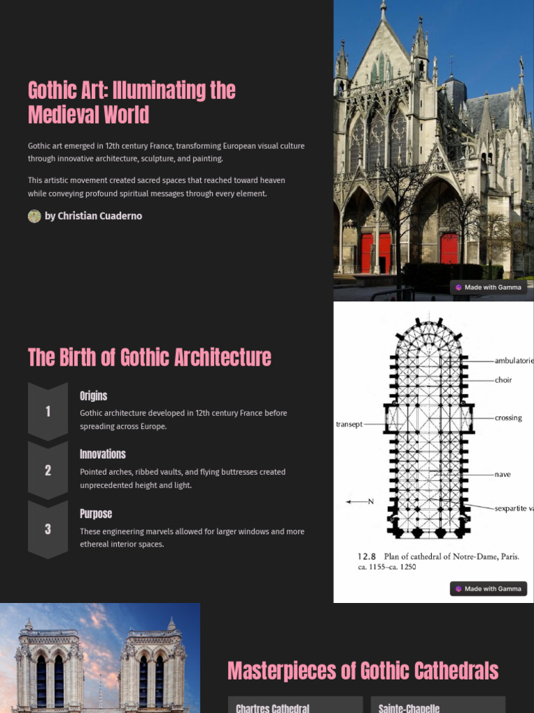 Gothic Art Illuminating The Medieval World | PDF | Gothic Architecture ...