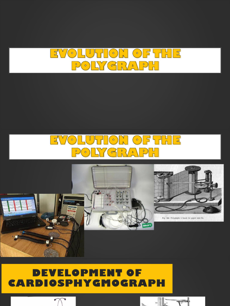 History of Polygraph Development | PDF | Polygraph | Hysteria