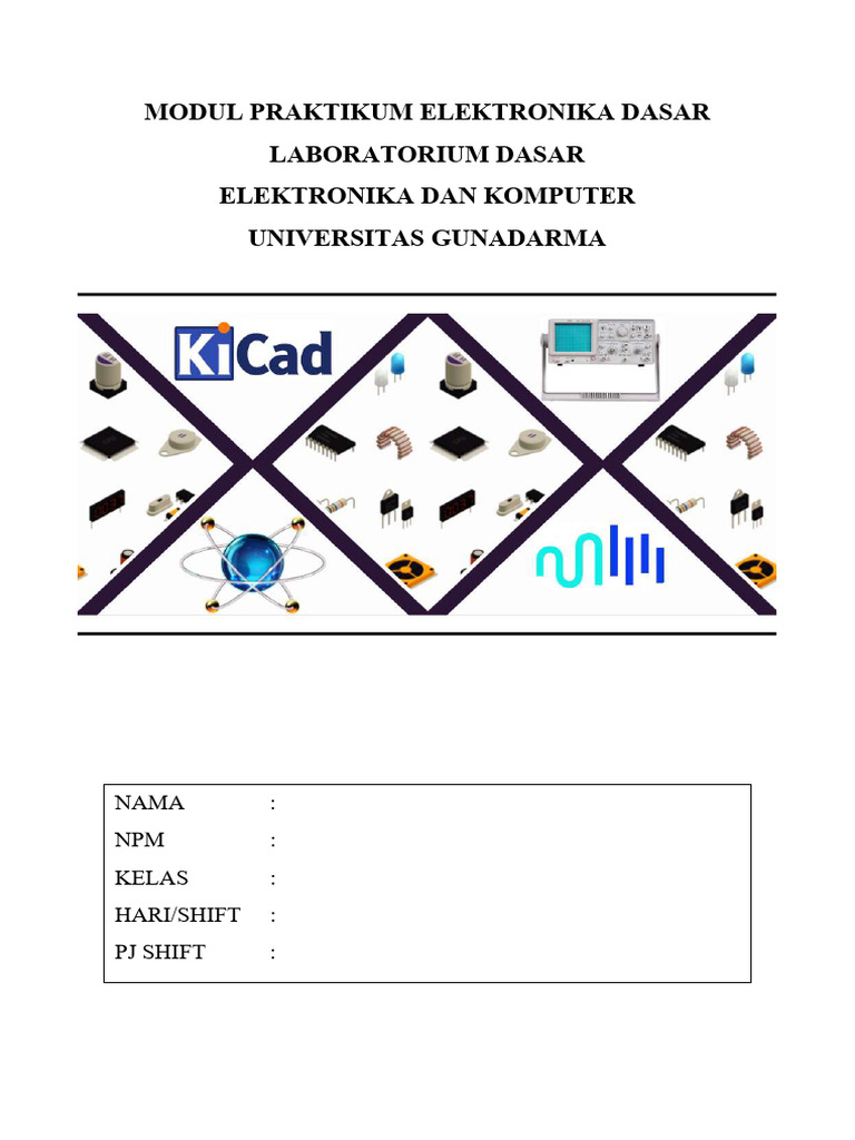 Modul Praktikum Eldas S1 PTA 2024-2025 | PDF
