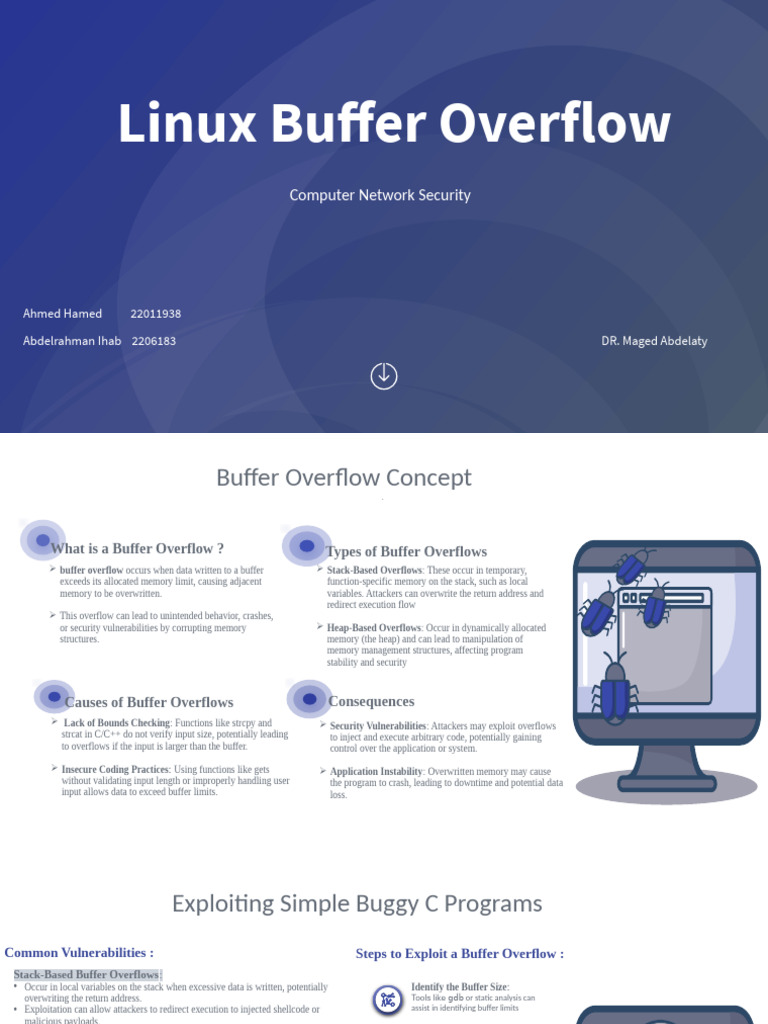 Buffer overflow - Copy | PDF | Computing | Computer Programming