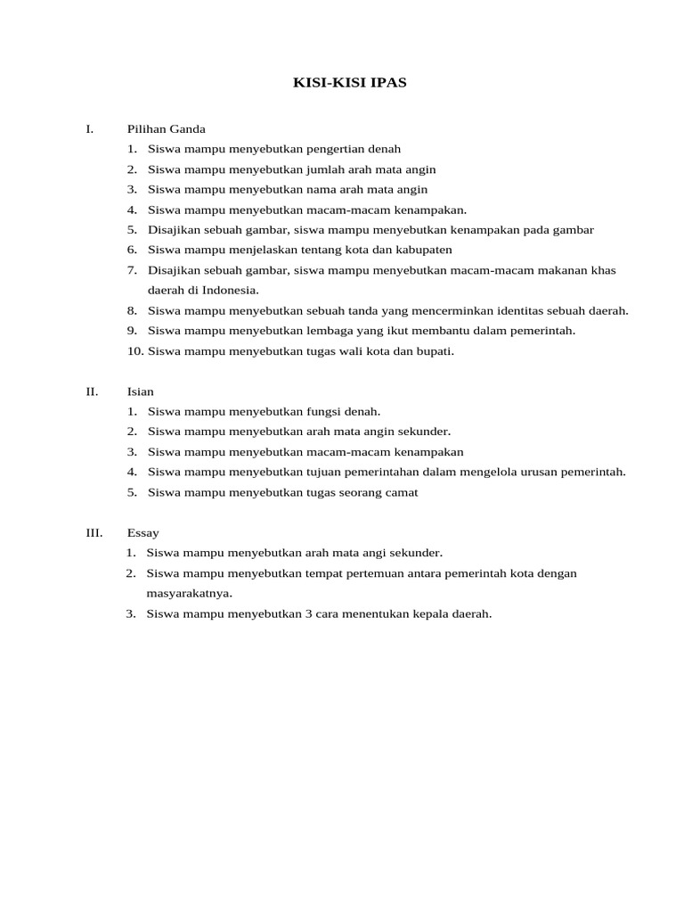 Kisi Ipas | PDF