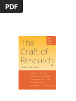 The Craft of Research Fifth Edition | PDF