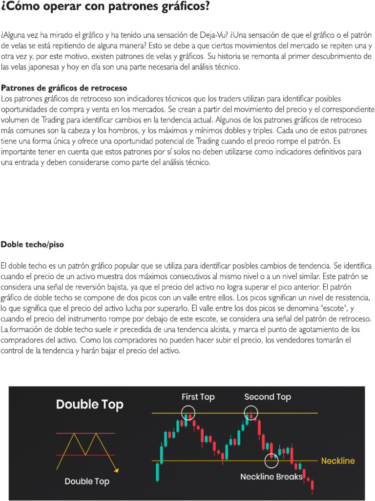 Cómo Operar Con Patrones Gráficos | PDF