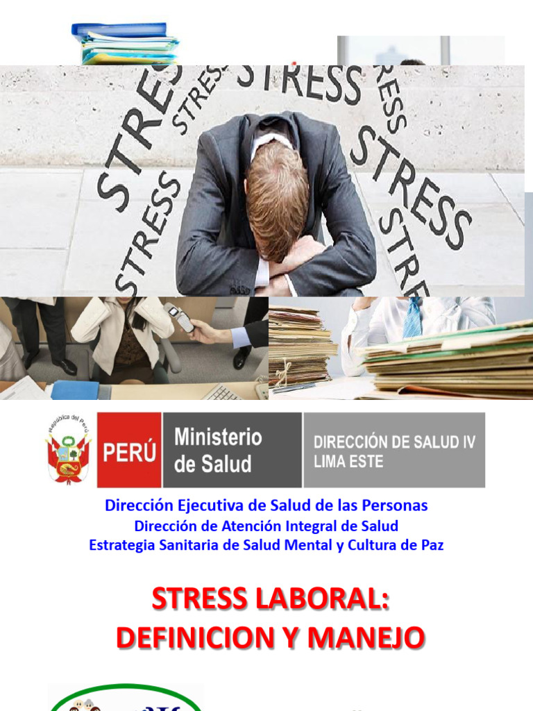 Estrés Laboral: Definición y Manejo | PDF | Estrés (biología) | Hormona ...