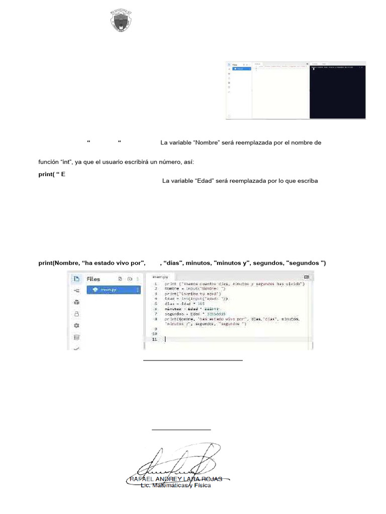 Taller Python 11 | PDF