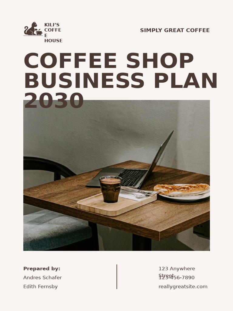 Coffee Shop Business Plan | PDF | Coffee | Brand