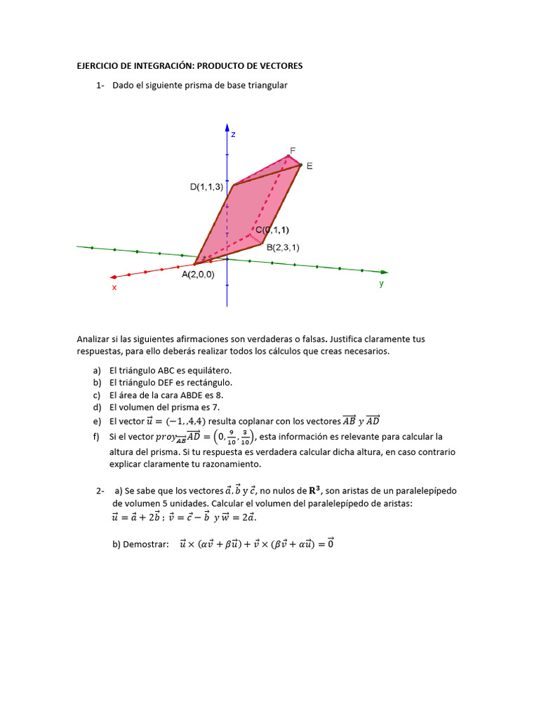 Ejercicio INTEGRADOR productos 2024 (1) | PDF