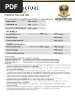 LUMS vs FAST University Fee Structure | PDF