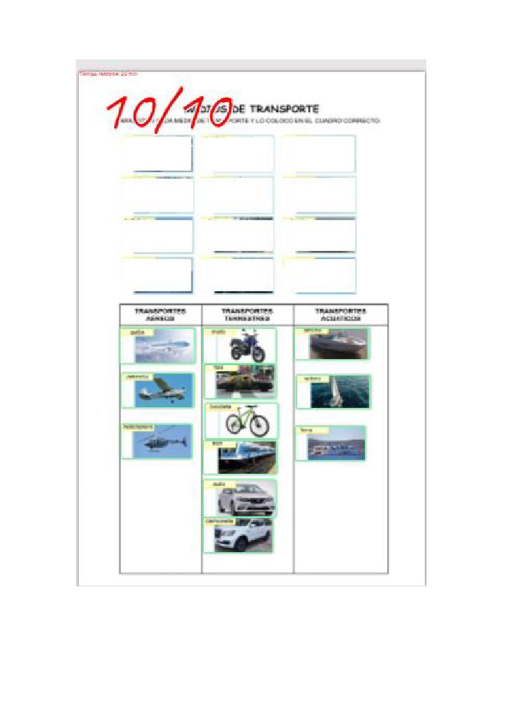 Medios de Transporte | PDF