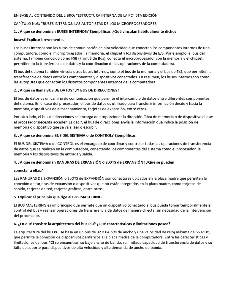 Capitulo 3 | PDF | Hardware de la computadora | Equipo de oficina