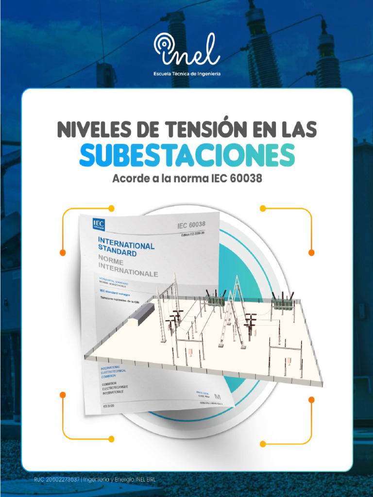 Niveles de Tensi N en Las Subestaciones IEC60038 1711684383 | PDF