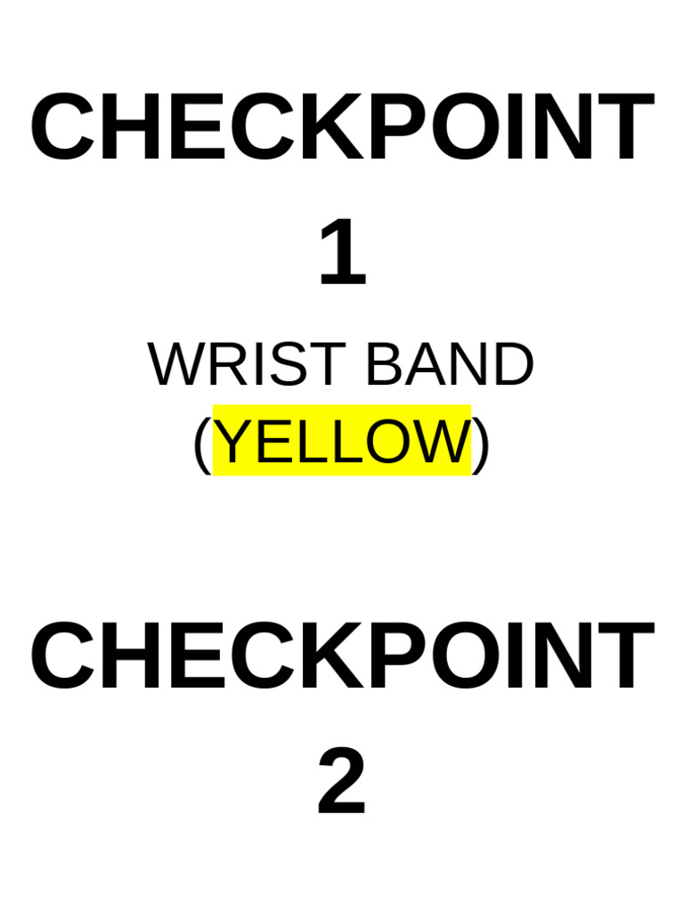 Penanda Checkpoint | PDF