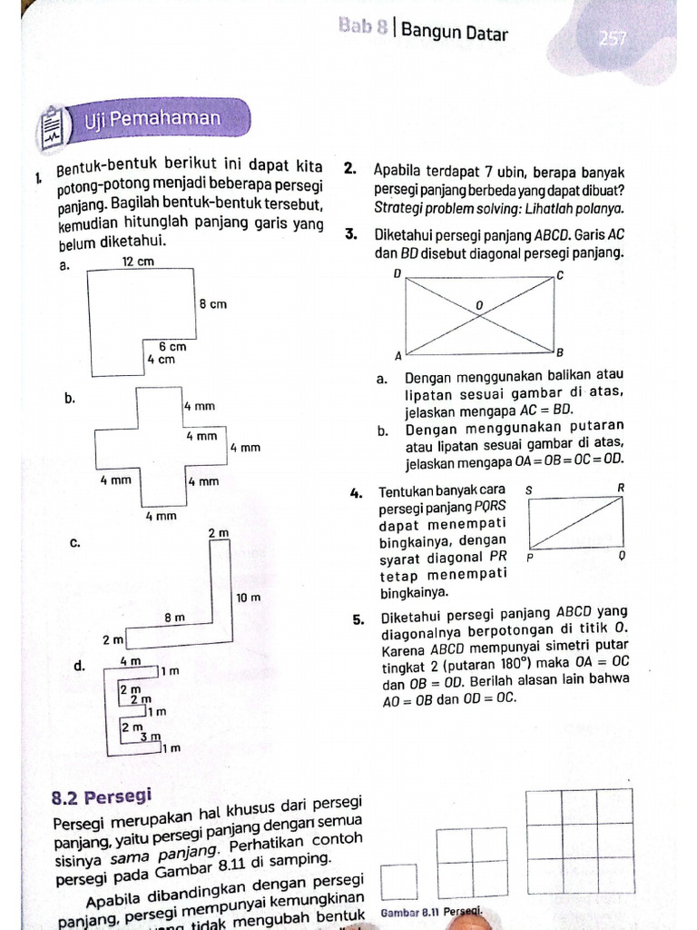 Soal Bab 8 Matematika | PDF