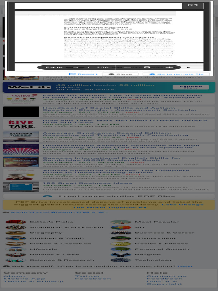 Social Skills Success For Students With Autism Asperger's Helping ...