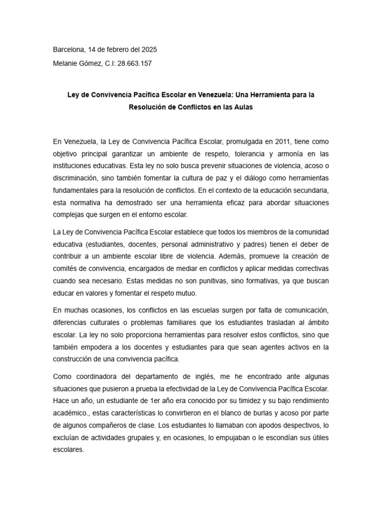 Ensayo | PDF | Enseñando | Tolerancia