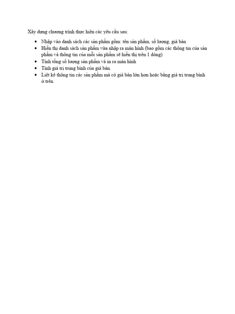 Bai Test Python | PDF