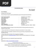 Star Health Claim Form - Part A | PDF