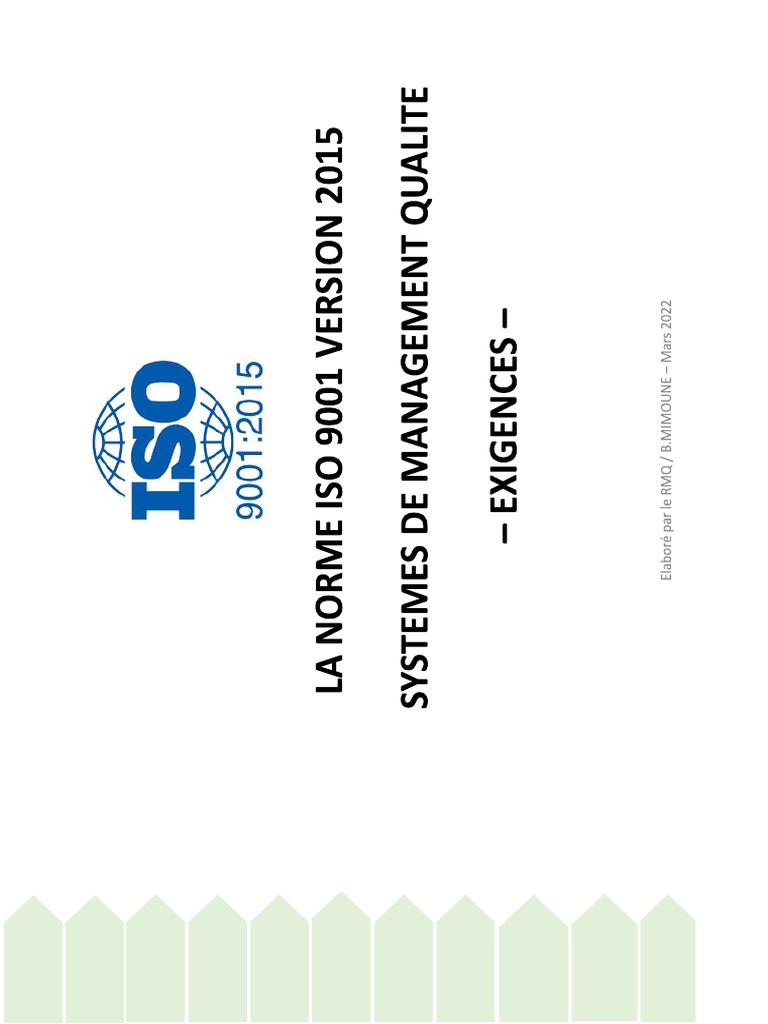 Formation Iso 9001 | PDF