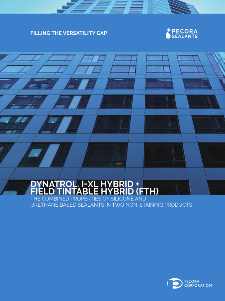 Dynatrol I-XL Hybrid Sealant Overview | PDF | Materials | Building ...