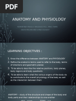 Anatomy and Physiology-Lecture Notes | PDF | Bone | Anatomical Terms Of ...