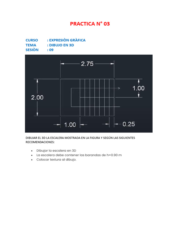 Practica #03 - Expresiòn Gràfica | PDF
