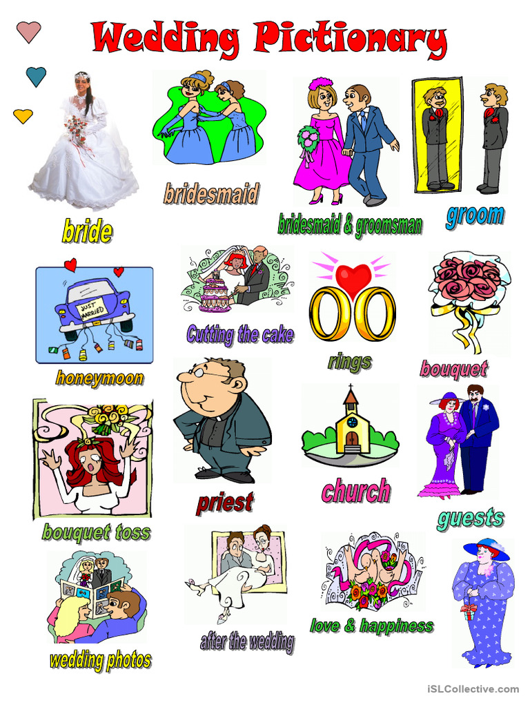 Wedding Pictionary | PDF