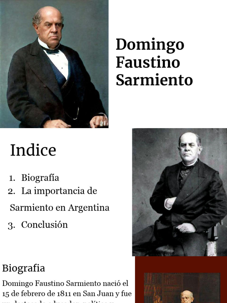 Domingo Faustino Sarmiento | PDF | Argentina