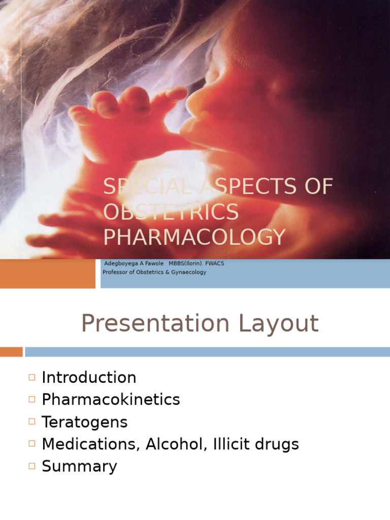 Drug Use in Obstetrics 2 | PDF | Pregnancy | Vaccines
